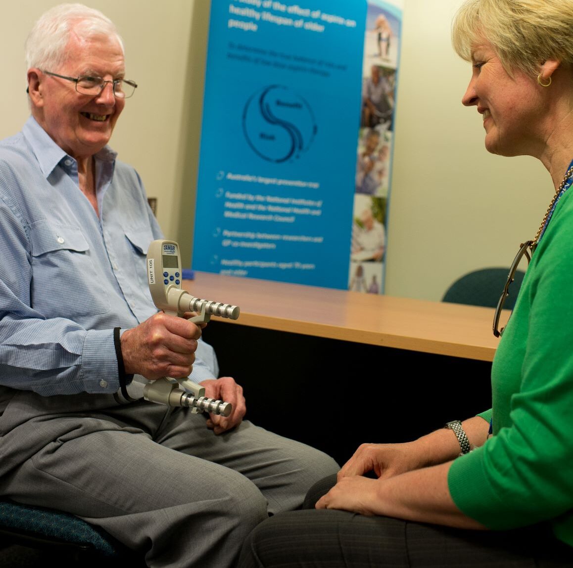 Poor gait/handgrip linked to dementia risk - ASPREE Australia